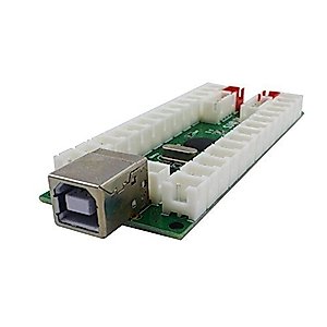 SJJX 2 Players Arcade Game DIY Kit USB Encoder Controller Button Joystick For Retro Pie Raspberry Pi MAME PC