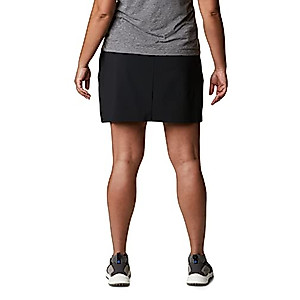 Columbia Women's Pleasant Creek Skort, Black, Large