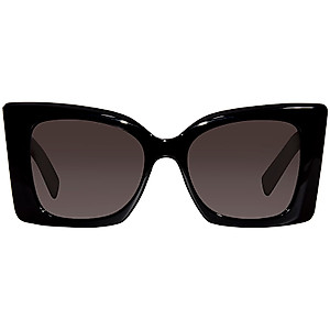 Saint Laurent Women's Sl M119 Blaze Sunglasses, Black, One Size