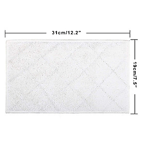 VCLENA Cleaning Mop pad Replacement Pads for Light N Easy S301 S3601 S3101 S7326 7688ANB 7688ANW 7618ANB 7618ANW Floor Steam Cleaner 7 Pack