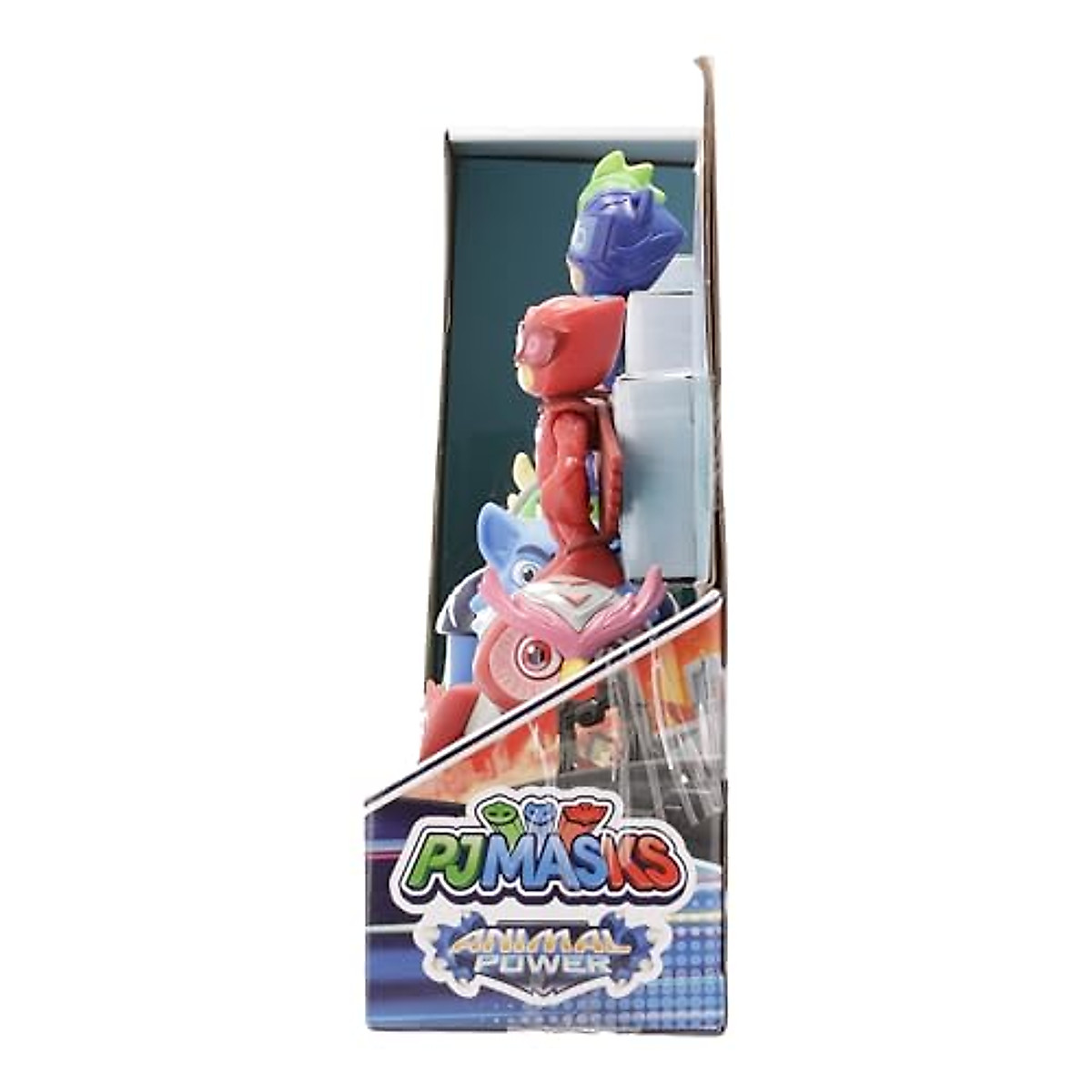 PJ Masks Animal Power Hero Animal Trio Playset, with 3 Toy Cars and Action Figures, Preschool Toys, Superhero Toys for 3 Year Old Boys and Girls and Up