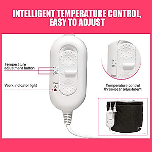 Heat Cap For Deep Conditioning, Adjustable Care Heating Steamer Cap Soft Bonnet Hooded Reusable Shower Portable Thermal Hat Steaming Haircare Therapy for Natural Hair Styling Spa Portable Home Use