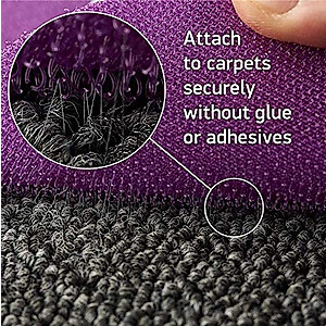 63 Pieces Carpet Markers for Classroom, Social Distancing and Wait Line Up Flexible Group Activity Game (6 Inches)