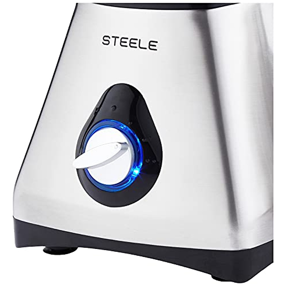 Preethi Steele 3-Jar Mixer Grinder, 550-Watt, Silver