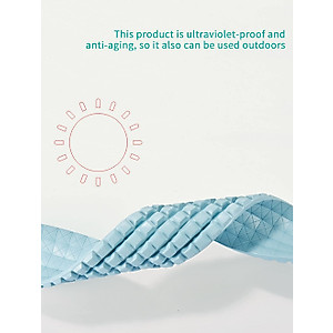 MeiGaoXin Baby Proofing Rubber Foam Corner & Edge Protectors Guards Fireplace Furniture Safety Bumper for Child Proof, 3.3ft（40inch） x 2pcs,Blue