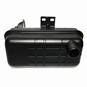 POWER PRODUCTS New Muffler and Gasket Fits Yanmar L100 & Chinese 186F 10HP Diesel Engine