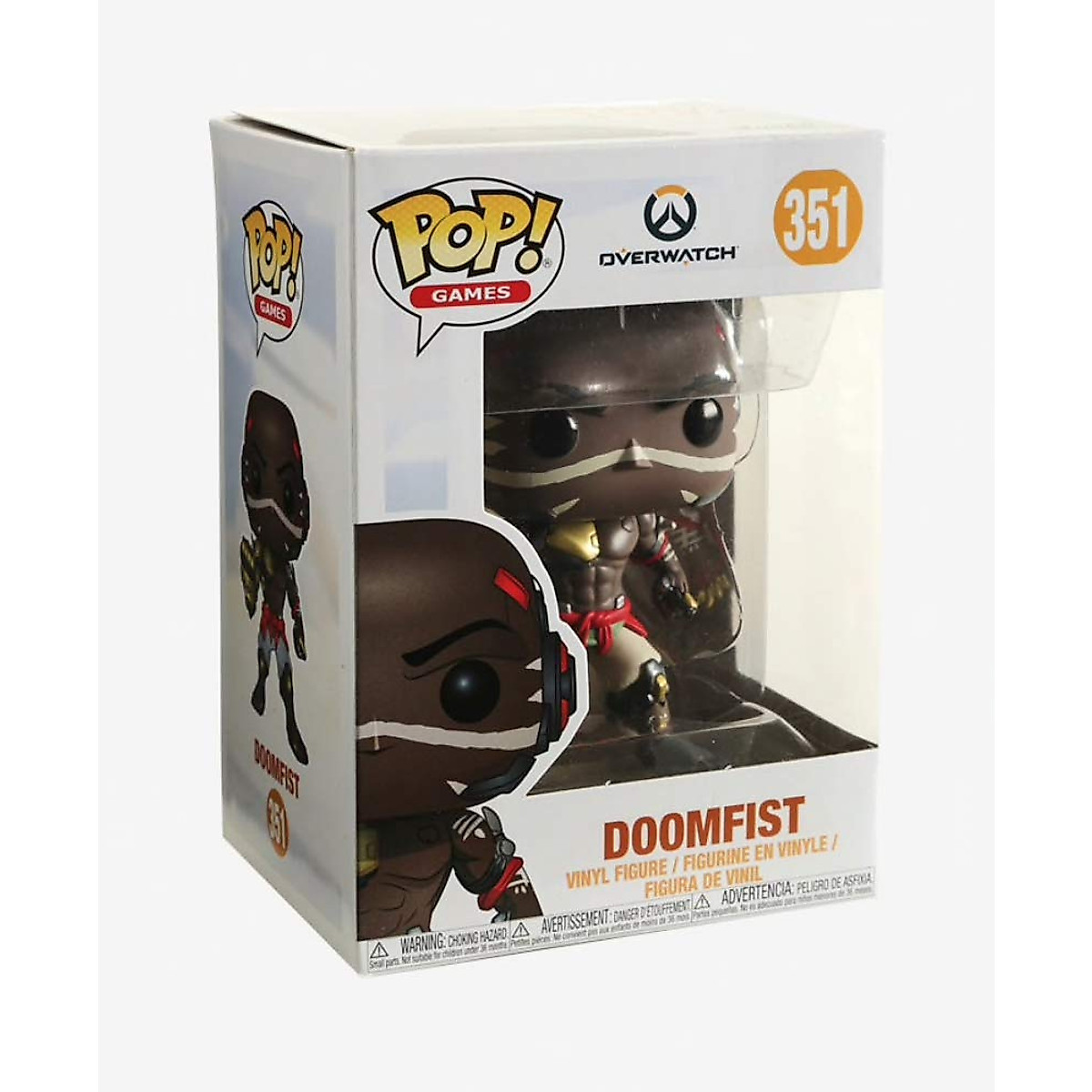 Funko Pop Games: Overwatch - Doomfist Collectible Figure, Multicolor
