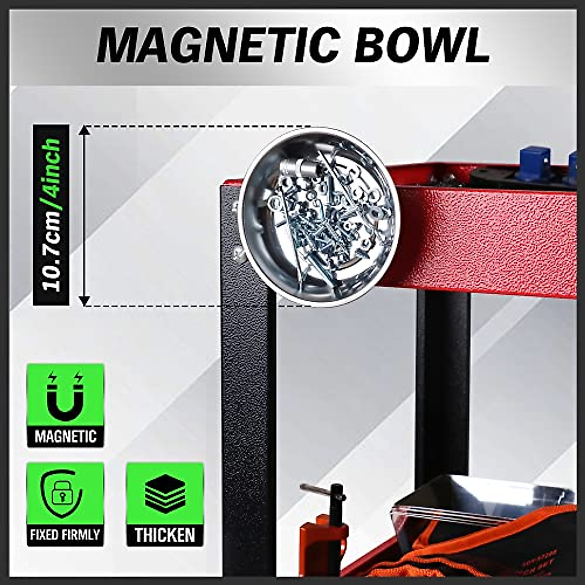 SWANLAKE 118PCS Magnetic Screwdrivers Set With Plastic Ranking,Tools For Men