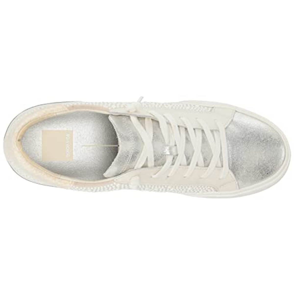 Dolce Vita Women's Zina Sneaker, Vanilla Pearls, 7