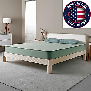 Mielmoon The Original Medical Waterproof Mattress Vinyl Double Sided Tight top USA,Adaptive Foam & Pressure Relief - Orthopedic Mattress-Any Age Any Purpose Cooling Firm (6", Twin)