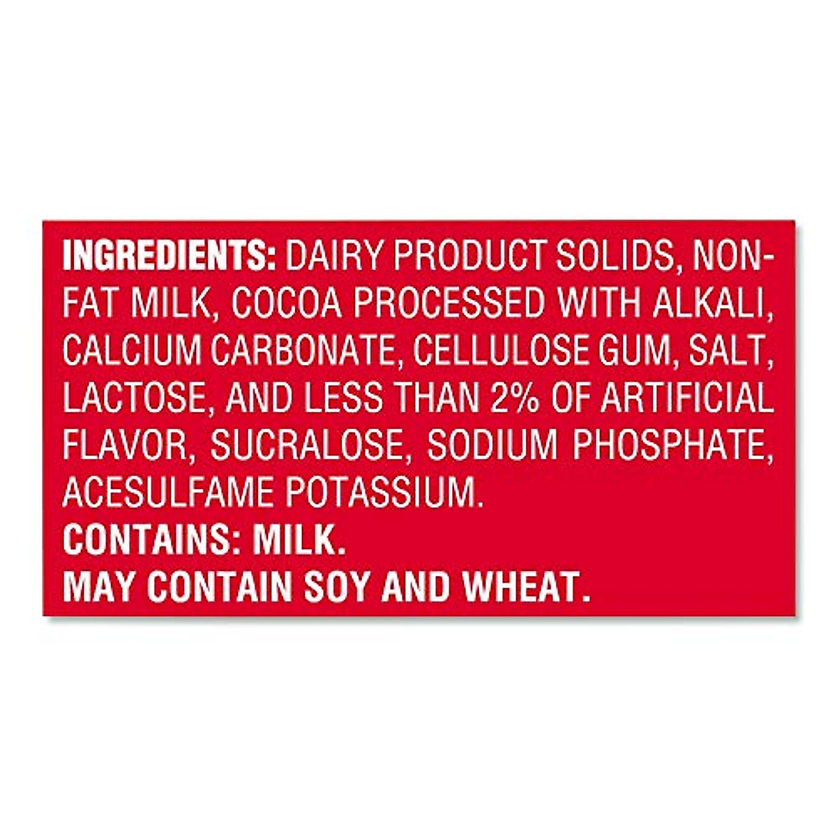 Nestle Cocoa Mix No Sugar Added 30 Count .28 Oz Packets