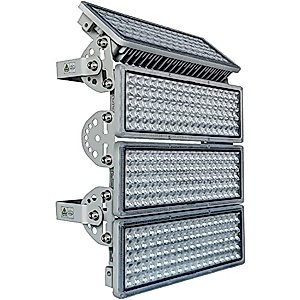 Kekeou Stadium Lights LED Flood Light Outdoor Field Lights 400W Exterior 44000LM 6500K IP67 Waterproof Adjustable Lighting Arena Lights