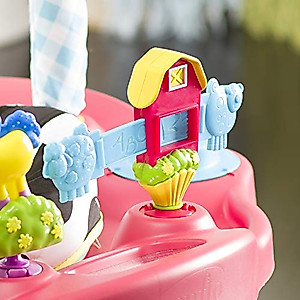 Evenflo Exersaucer Moovin & Groovin Activity Center, 25x30x30 Inch (Pack of 1)