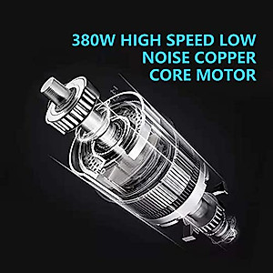 BI-DTOOL Electric Ice Crusher Triple Blades Ice Crusher Shaver 286lbs/hr Stainless Steel Shaved Ice Machine 380W Snow Cone Machine 1500 RPM Ice Shaving Machine Commercial And Domestic Silver