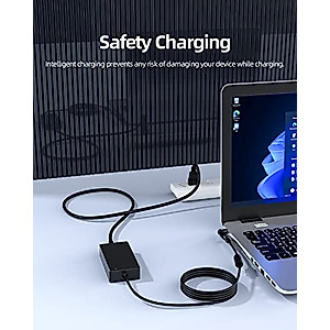 Charger for MSI Gaming Laptop - (UL Certified Safety), 180W, 150W, 120W, Round Connector