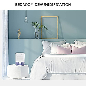 Small Portable Dehumidifier, Removes Moisture Humidity USB Air Dryer for Home Beedroom Household Humidity Control Device