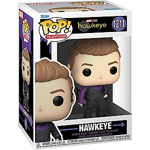 POP Marvel: Hawkeye - Hawkeye (Clint Barton) Funko Vinyl Figure (Bundled with Compatible Box Protector Case)