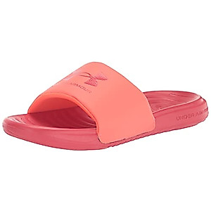Under Armour Boys' Ansa Fixed Strap, (802) After Burn/Chakra/Chakra, 7, US