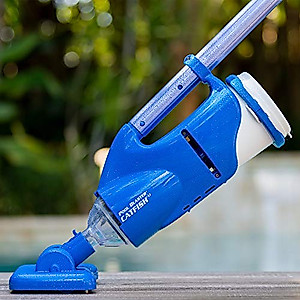 POOL BLASTER Water Tech Catfish Rechargeable, Battery-Powered, Swimming Pool Cleaner, Ideal for Hot Tub and Spa Cleaning, In-Ground and Above Ground Pool Steps Cleans Dirt, Sand & Silt and Leaves