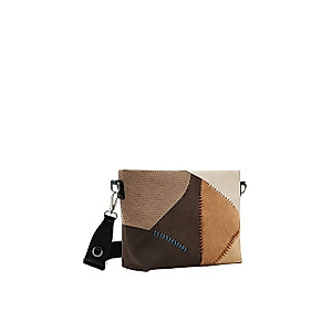 Desigual Accessories PU Across Body Bag, Brown