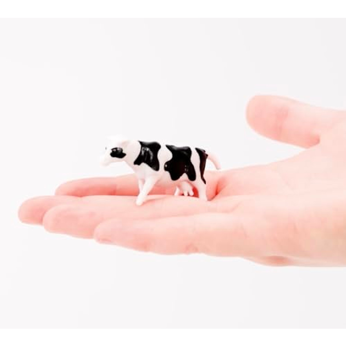 Terra by Battat – Toy Farm Animals Tube – 60 Mini Figures in 12 Realistic Designs – Barnyard Animals in Storage Tube – Cow, Pig, Goat, Sheep & More – Farm Animals – 3 Years +