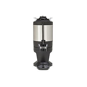 Wilbur Curtis Thermal Dispenser 1.5 Gallon Dispenser, S.S. Body S.S. Liner W/ Stylized Base - Coffee Dispenser - TXSG1501S600 (Each)