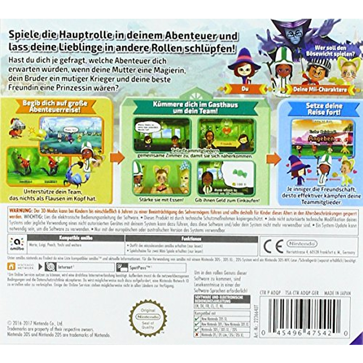 Miitopia 3DS für Nintendo