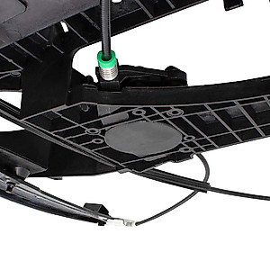 Brock Aftermarket Replacement Front Driver Left Power Window Regulator Without Motor Compatible With 2007-2017 Ford Expedition