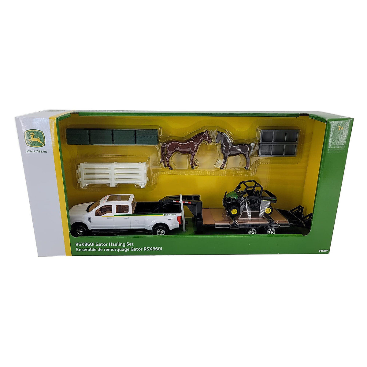 John Deere 1/32 RSX860i Gator Hauling Set Toy - LP82784