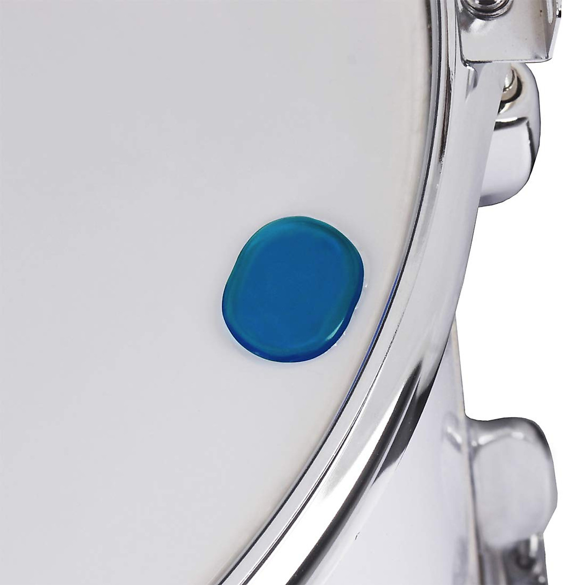 12 Pieces Drum Dampeners Drum Damper Gel Pads Drum Mute Silicone Drum Silencers for for Drums Tone Control Cymbals (Blue)