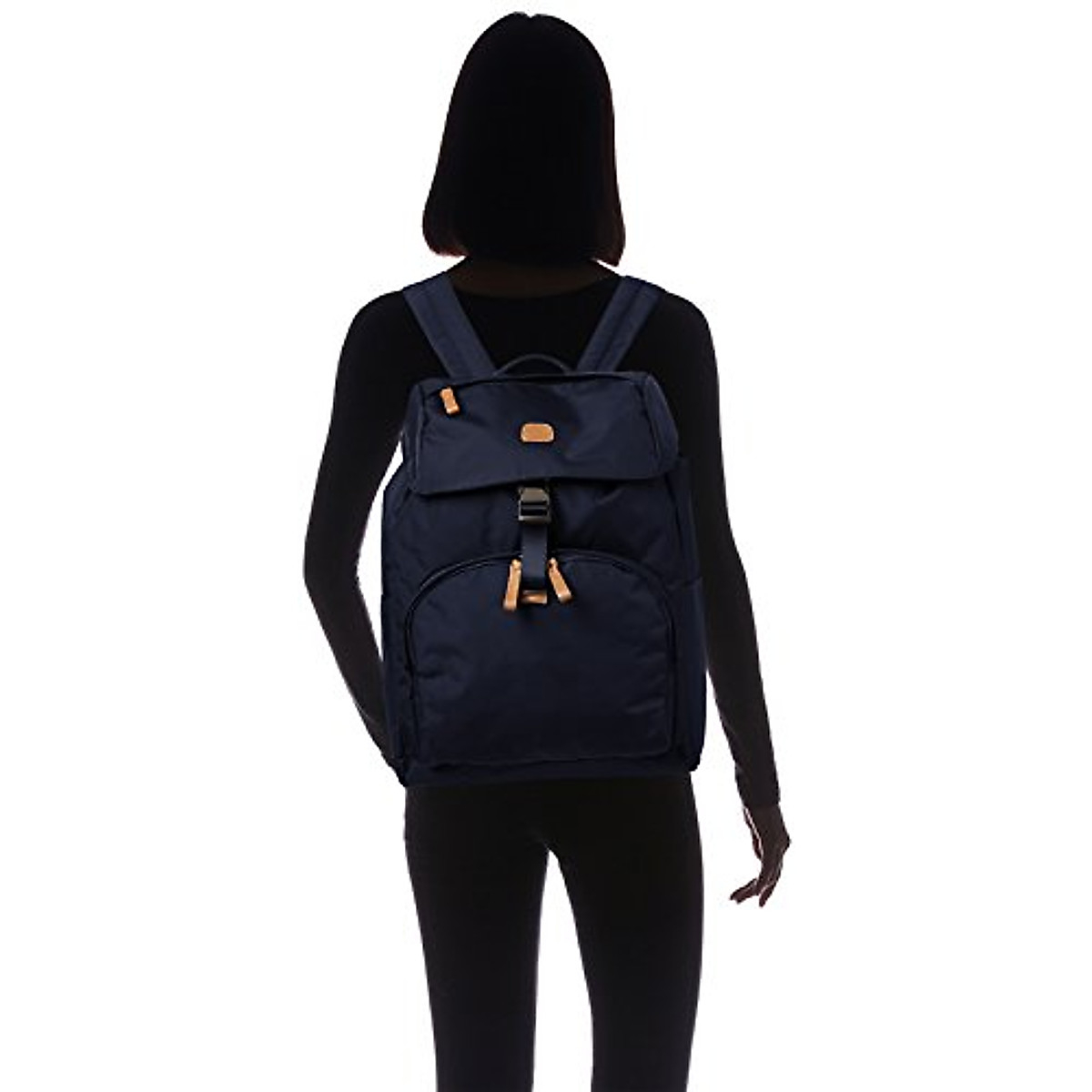 Bric's X-Travel Excursion Backpack - 15 inch - Cute Designer Backpack for Women and Men - Navy