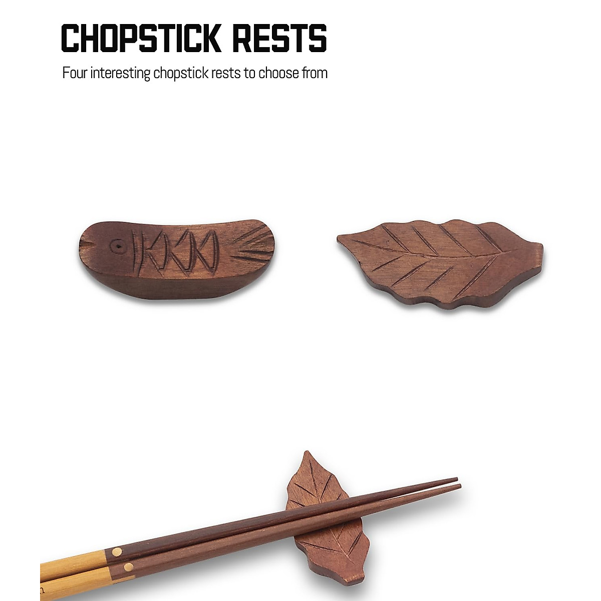 Custom Sandalwood Chopsticks, Engraved With Personalized Names Classic Japanese Style Wood Chop Sticks Set For Chinese Theme Wedding, Housewarmings,Birthday Party Favors and Gifts