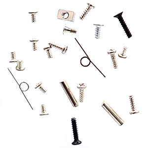 Deal4GO Replacement Philips Head Screws set with Trigger Springs for Nintendo DS Lite DSL NDSL (Third Party)