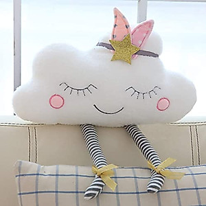 Nooer pp cotton Plush Soft Cute Cloud Pillow 16 Inch …