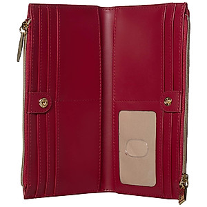 Buxton womens Cosmopolitan wallets, Red, One Size US