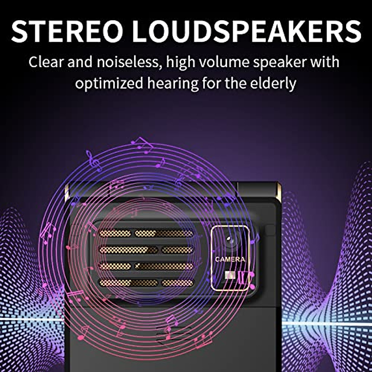 Dpofirs Senior Flip Cell Phone, GSM 2G Double Screen Unlocked Cellphone, Big Buttons, Large Screen, Loud Volume, LED Flashlight, Dual Standby Phone Gifts for Elderly Kids Minimalist (Tarnish Color)