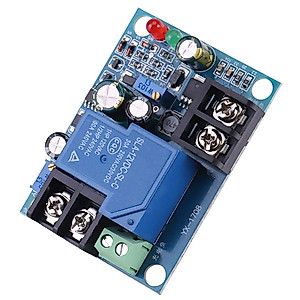 12V/24V/36V/48V Control Module, 30A Automatic Battery Charger Charging Controller Battery Charging Protection Module(12V)