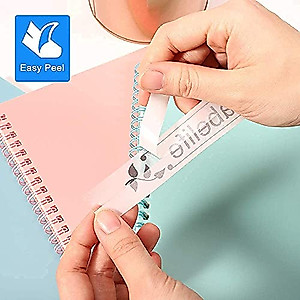 1 Inch Label Tape Compatible with Brother P Touch TZ Tape 24mm 0.94 Laminated White/Clear/Red/Blue/Yellow/Green Tz TZe-251 TZe251 TZ-251 TZ251 TZe-151 TZe-451 TZe-551 TZe-651 TZe-751, Total 9-Pack