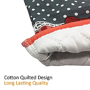TFENG Cotton Oven Gloves Kitchen Baking Mitts Bow