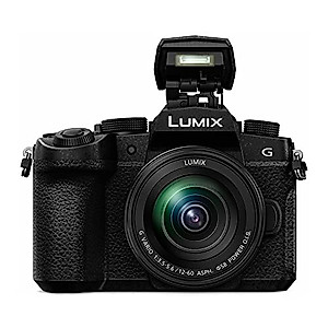 Panasonic Lumix G95 Hybrid Mirrorless Camera with 12-60mm Lens (DC-G95DMK) Bundle with Replacement Lithium-Ion Battery and Memory Card (3 Items)