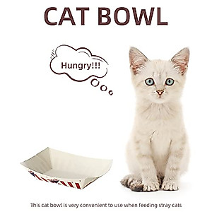 100 PCS Paper Food Trays 0.5 lb Food Holder Trays,Eco Friendly Food Boats,Disposable Plaid Classy Red,Blue and White Boats for Festival,Carnival, for Concession Food and Condiments,Mini Food Trays