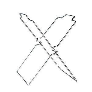 DONGKER Garbage Bag Holder, Trash Rack Hanger Stainless Steel Folding Trash Bag Holder for Cabinet Bathroom Trashcan