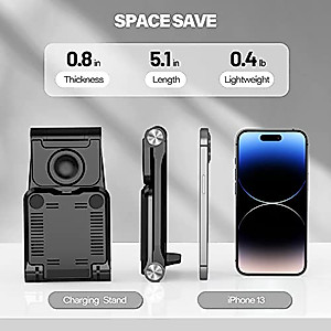 Kertxin Wireless Charger Stand,Foldable 3 in 1 Wireless Charging Station for Apple Watch Ultra 8 7 6 SE 5 4 3 2,iPhone 14/14 Pro/14 Pro Max/13/13 Pro Max/13 Pro/Mini/12/12 Pro/11,Wireless Phones