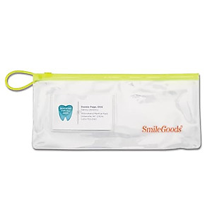 Practicon SmileGoods Adult Dental Care Kit with Toothbrush, Toothpaste, and Floss, Pack of 72