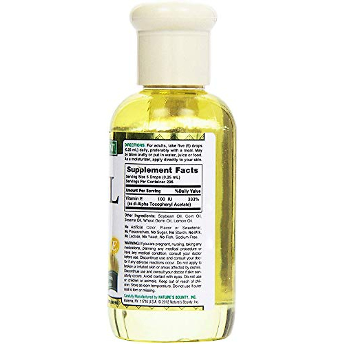 Nature's Bounty E Oil 30,000IU, 2.5 Fl. Oz (Pack of 2)