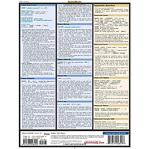 SQL Guide Laminated Reference Guide (QuickStudy SQL)
