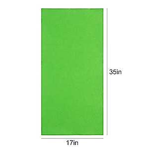 REPTI ZOO Reversible Reptile Carpet Pack of 2PCS, Terrarium Substrate Bedding Liner (17 in X 35 in) for 10/20/30/40 Gallon Tanks, Both Sides Usable Reptile Floor Mat