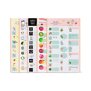 ULTECHNOVO 6 Sheets Handwritten Stickers Name Labels Tag School Labels Name Marking Stickers Name Tags Labels for Bottles Labels Daycare Labels Decorate Plastic Handwriting Child