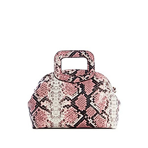 GUESS US Errin Snakeskin Small Frame Satchel