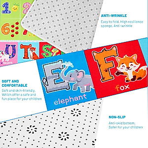 Kentaly Baby Play Mat Kids Rug for Floor, Playmat for Kids Toddlers Infant, Extra Large Thick Playtime Collection ABC, Numbers, Animals Educational Area Rugs for Playroom (59 x 39.4 Inch)